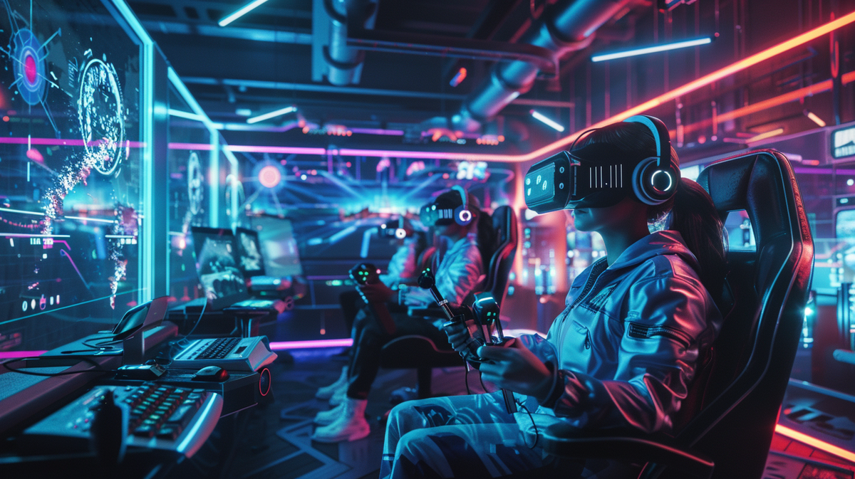 Virtual Reality with LBE systems: innovation in multiplayer VR